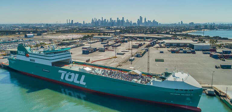 Toll unveils new Australian cargo ship - Australian Bulk Handling Review