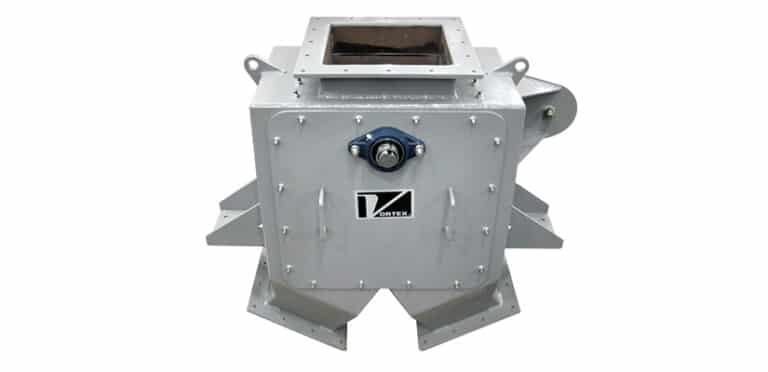 Vortex designs diverter chute for abrasive materials - ABHR